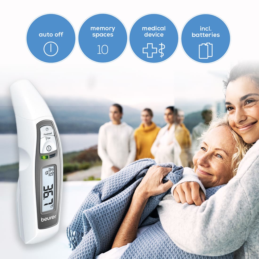 FT 65 Multifunction Thermometer – Beurer India