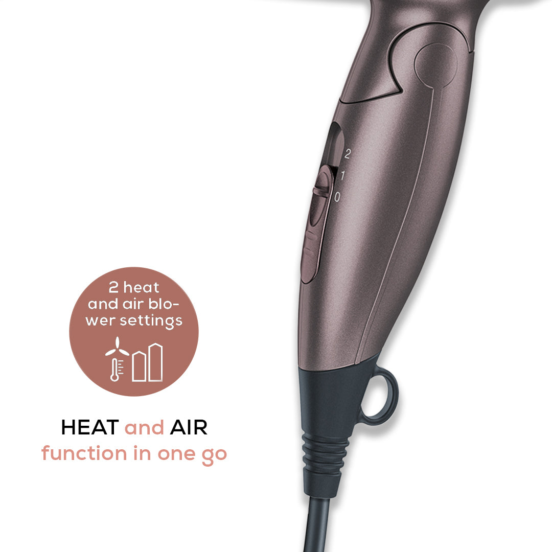 Hc 17 Compact Hair Dryer With Folding Handle Beurer India